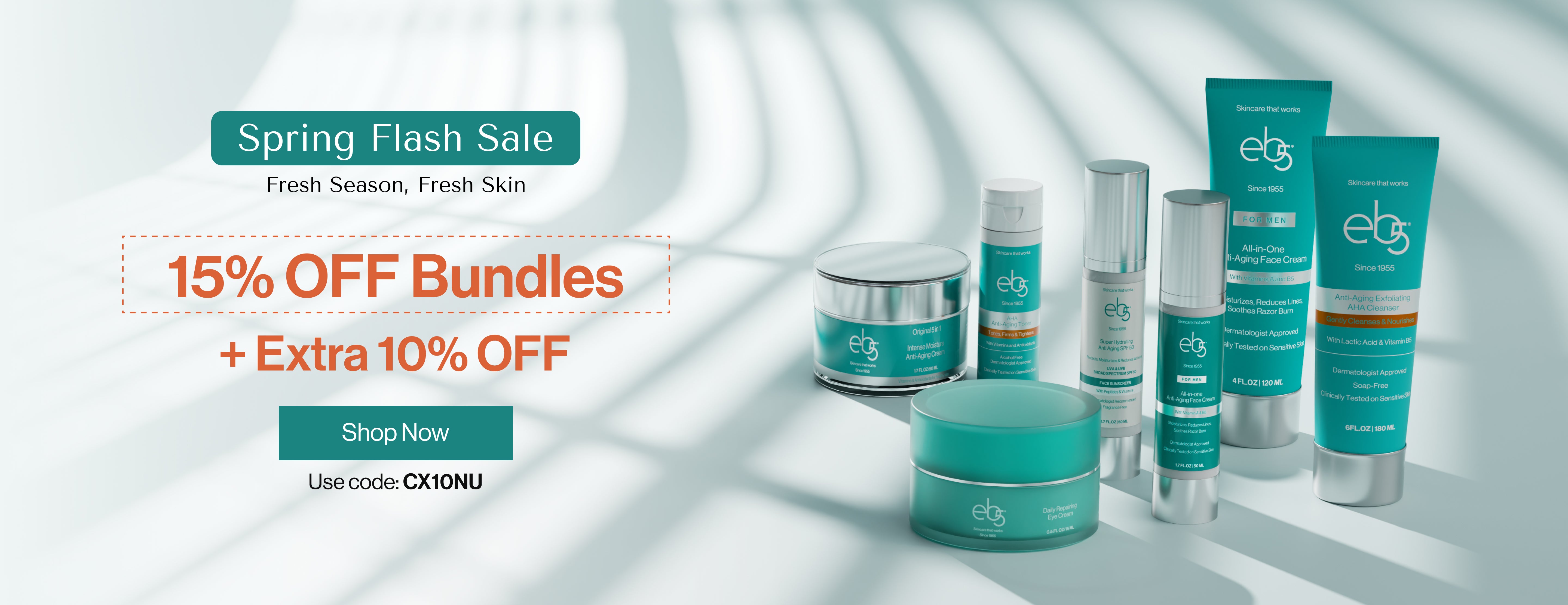 Anti Aging Skincare Since 1955 | Official eb5 Facial Cream – eb5 Skincare