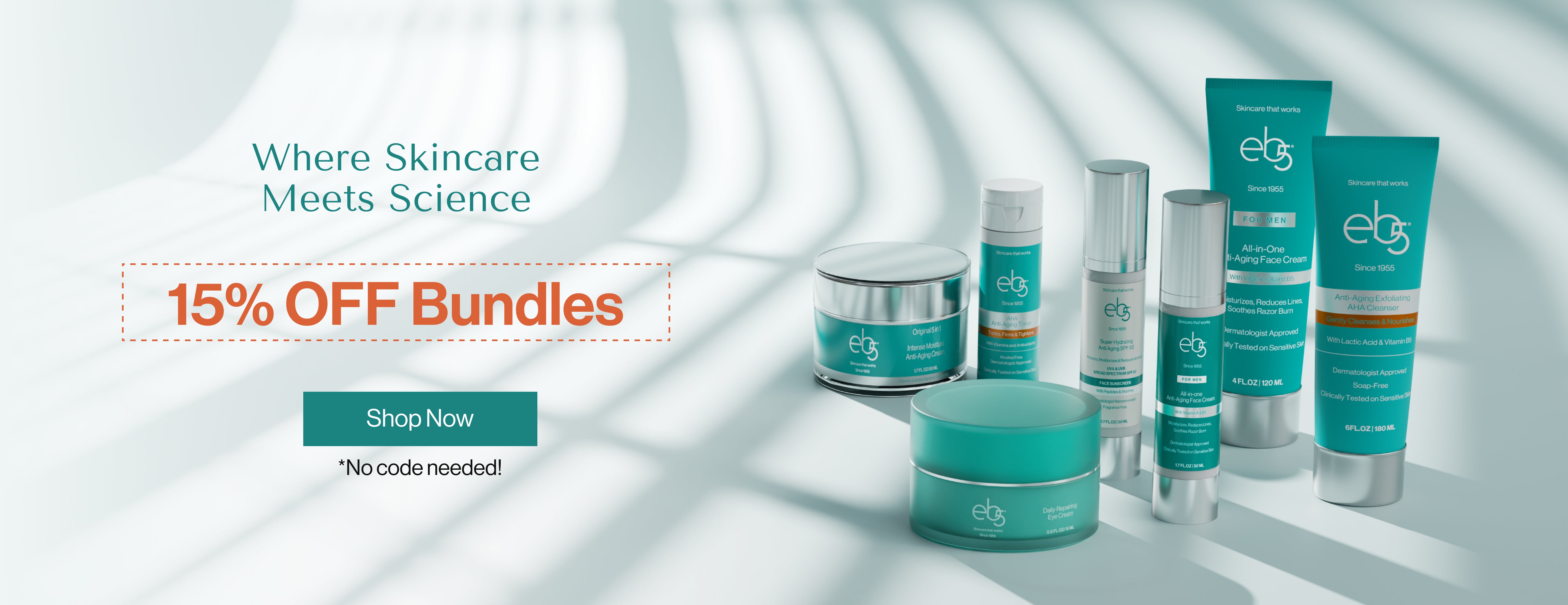 Anti Aging Skincare Since 1955 | Official eb5 Facial Cream – eb5 Skincare